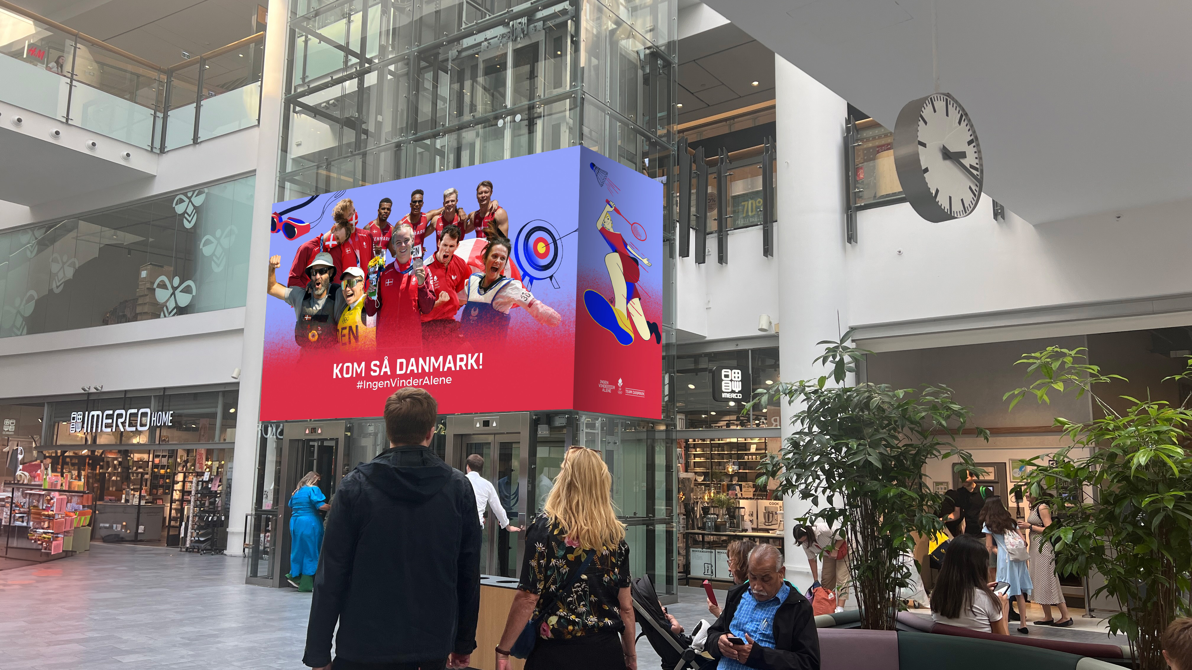 Ocean Outdoor bliver partner for DIF og Team Danmark | DIF