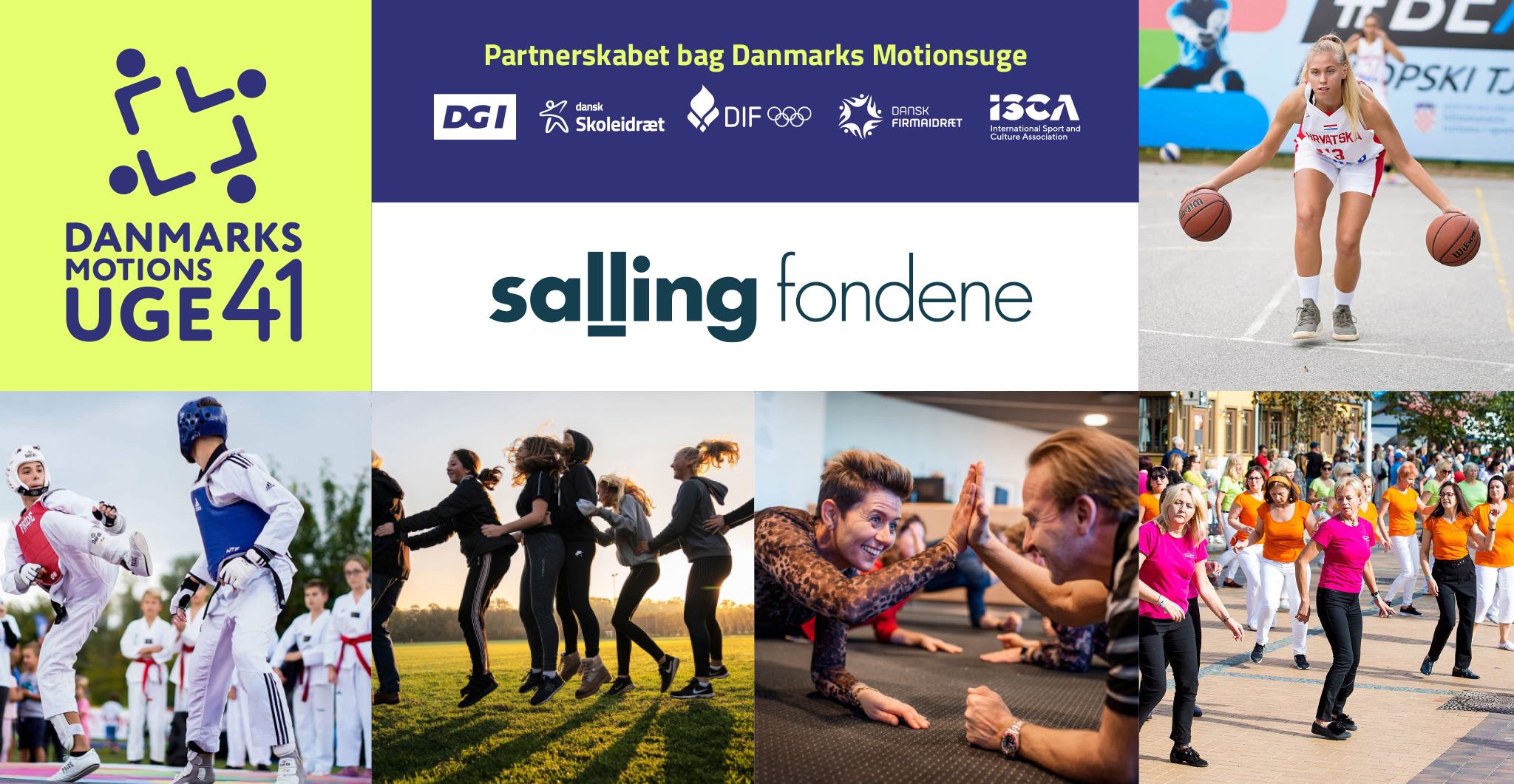 Salling Fondene støtter Danmarks Motionsuge | DIF